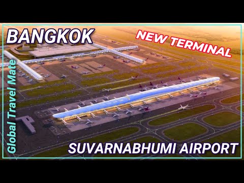 Inside Bangkok’s Futuristic New Airport Terminal ???????? Thailand