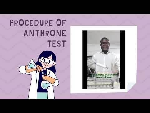 Anthrone Test