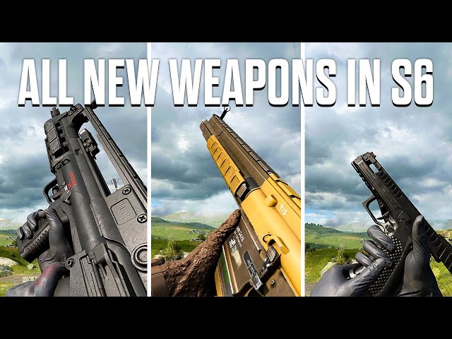 All new weapons in Battlefield 2042 Season 6: Dark Creations