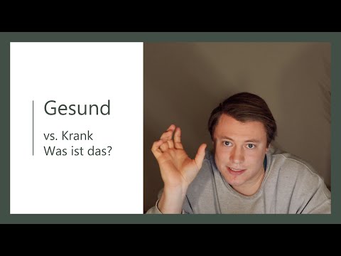 Was ist Gesundheit? - Definitionen