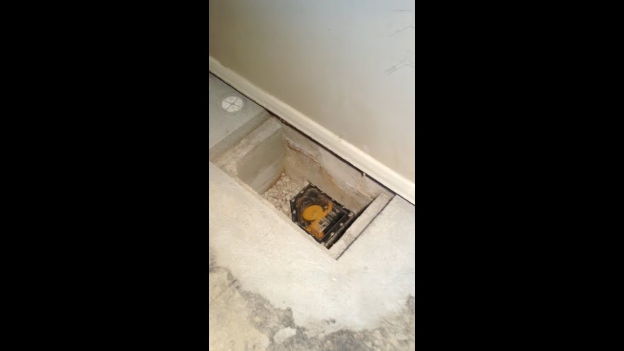 Sewage Backflow Valve Installation (part 2)