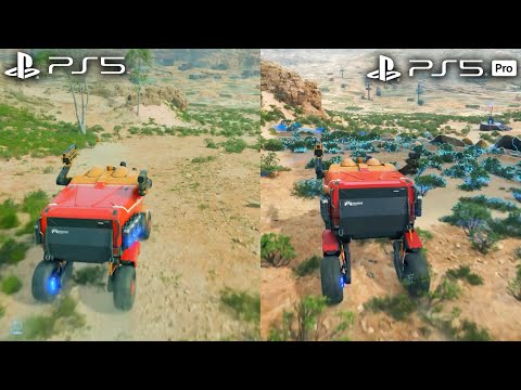 Death Stranding 2 PS5 vs PS5 Pro Comparison