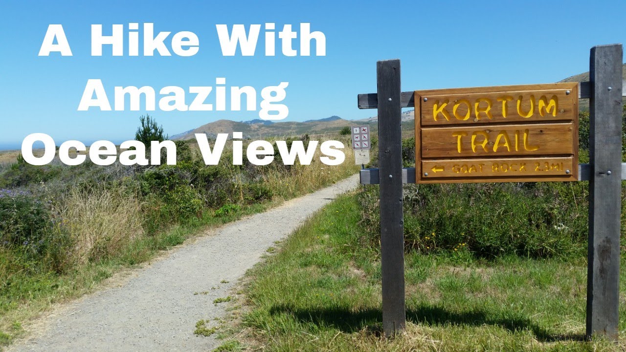 The Kortum Trail from Shell Beach to Goat Rock - A Hike With Amazing Ocean Views