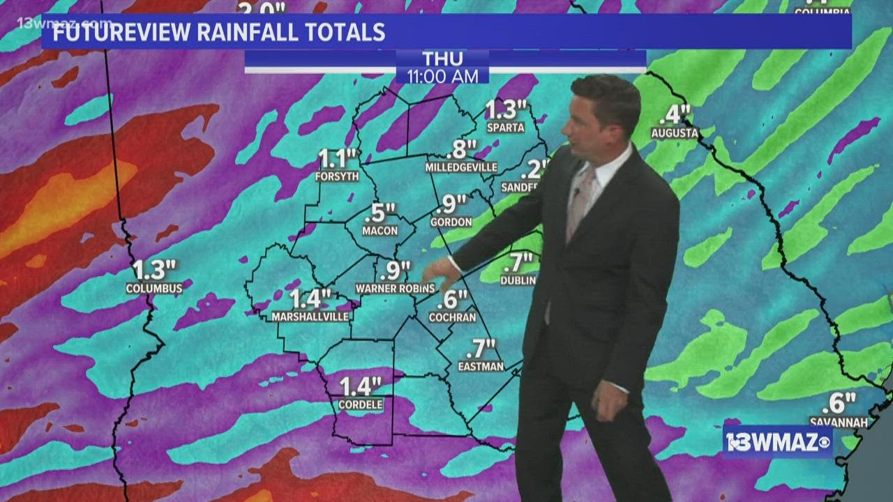 Multiple days with severe storms possible this week | Central Georgia weather