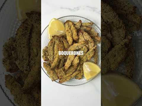 BOQUERONES “NO FRITOS” #recetascaseras