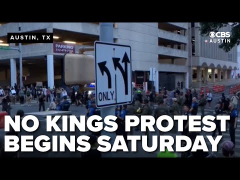 'No Kings' protest organizers urge protesters to demonstrate peacefully