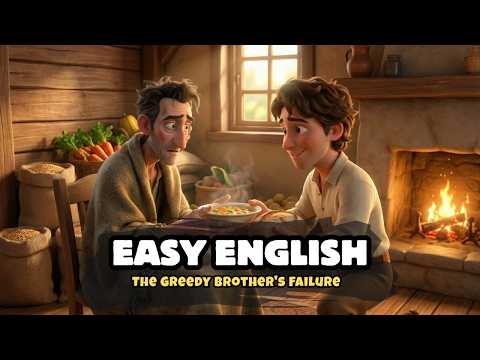 The Greedy Brother’s Failure – Easy English Listening Story for ...