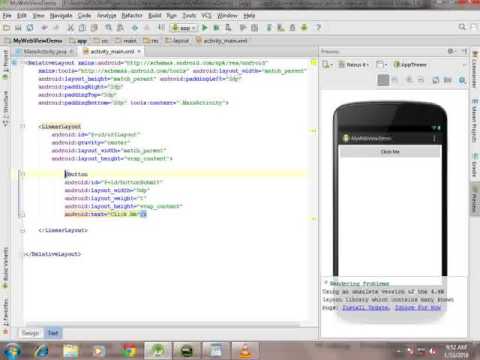 How to display Toast message in android