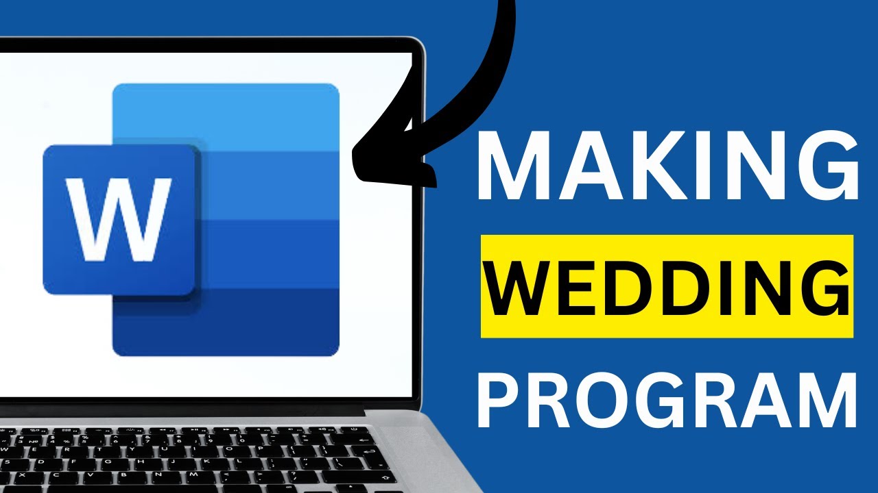 How to Make a Wedding Program in Word