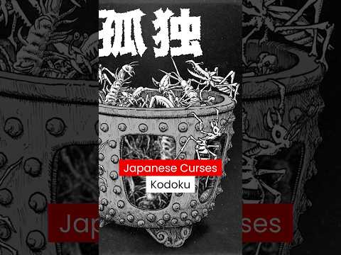 Japanese Curse, kodoku. the poison magic #yokai #yokaiwatch #mythology #folklore #japanesefolklore
