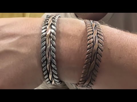 How to make a welders bracelet out of stainless steel and silicon bronze