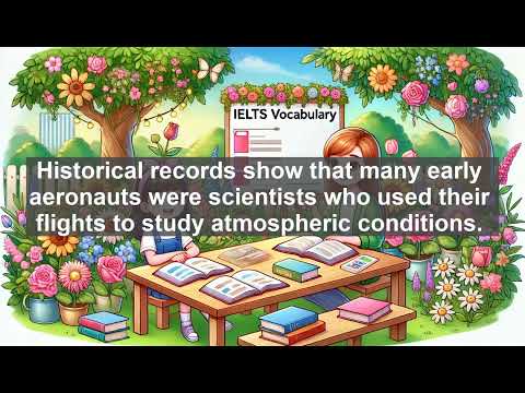 IELTS 8.0 Vocabulary Lesson: Aeronaut - Meaning, Common errors, Synonyms and Antonyms