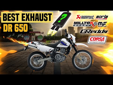 Suzuki DR 650 Exhaust Sound🔥Big Gun,Delkevic,DG,FMF,GPR,IXIL,Musarri,Staintune,Two Brothers Racing