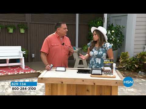 Bell + Howell Solar Wall Light Max. White and Color Chan...