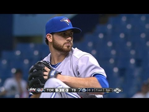 TOR@TB: Hutchison goes 5 1/3 scoreless in 2014 debut