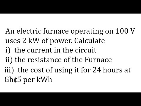 Electrical Energy and power (Ex 9).