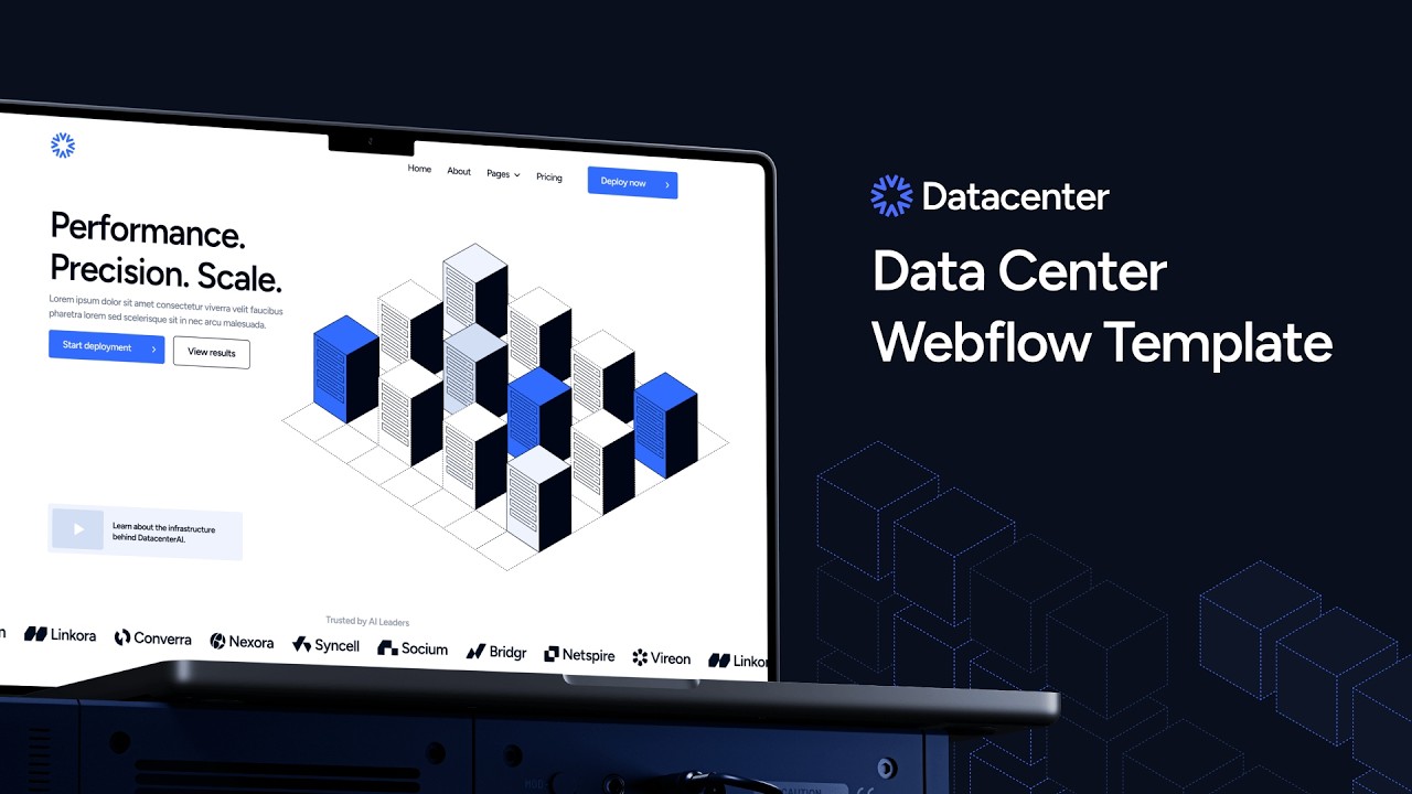 Datacenter - Data Center Webflow Template | BRIX Templates