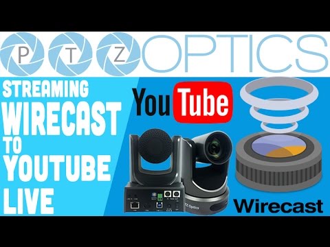 Streaming Wirecast to YouTube Live - PTZOptics