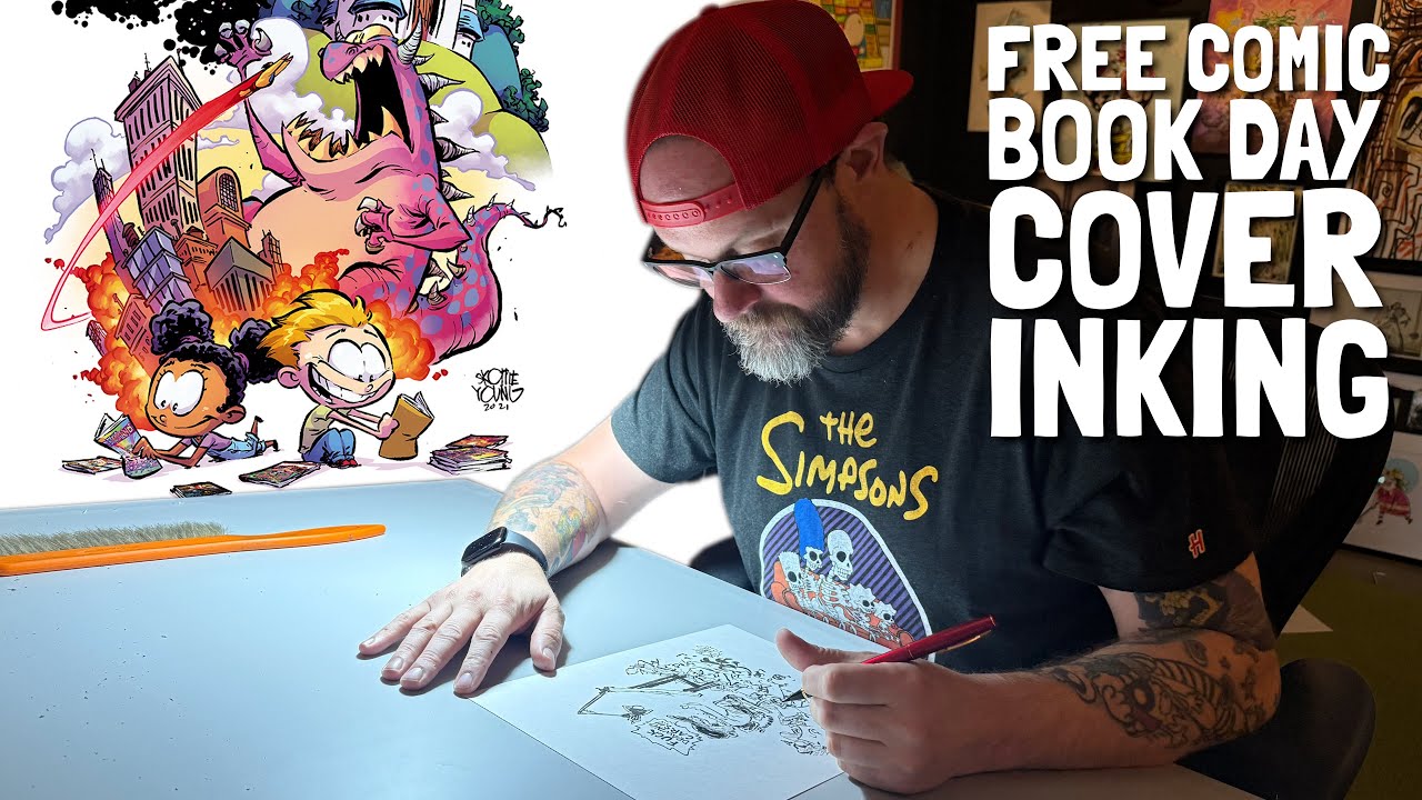 I Drew A Free Comic Book Day Cover!