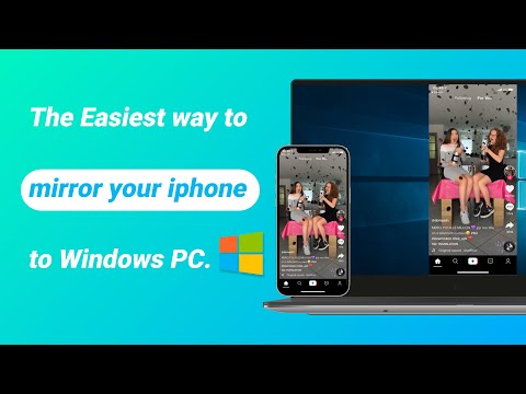 How to Screen Mirroring iphone to PC -The Easiest Way 2022