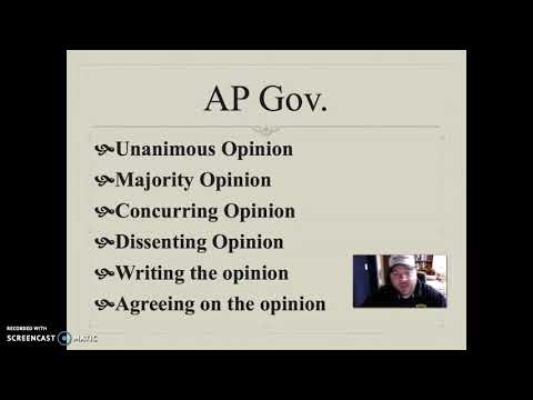 Opinions of the Court