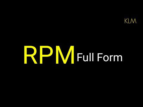 RPM Full Form