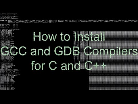 How to Install GCC and GDB Compilers for C and C++