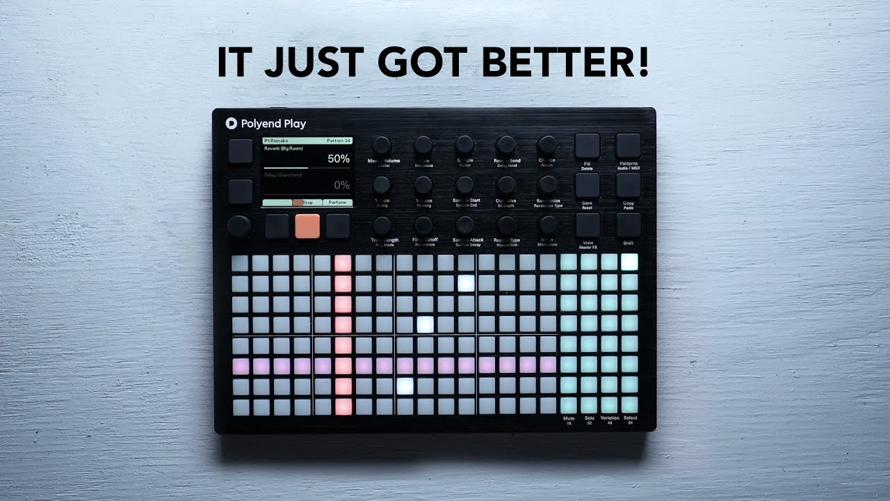 Polyend Play: My favorite groovebox gets a Piano Roll update :)