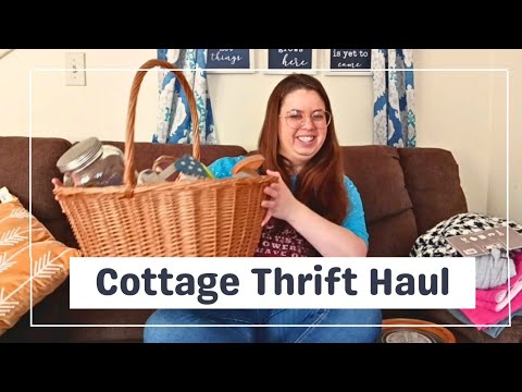THRIFT HAUL// Cottagecore Decor + More