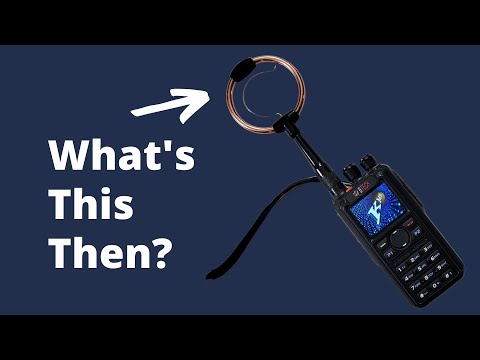 TWAYRDIO Dual Band Loop Antenna Gimmick Or Good? #ht #antenna #hamradio #hamharder