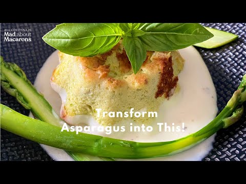 My BEST French Asparagus Recipe with a Parmesan Sauce