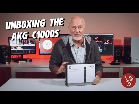 AKG Microphone Unboxing // What's in the box?