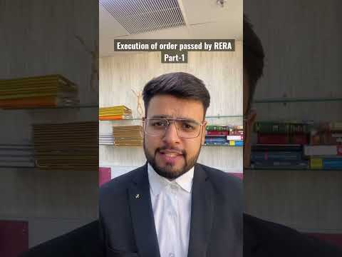 Execution of Orders passed by RERA Authority | Real Estate | #rera #realestate #lawyer