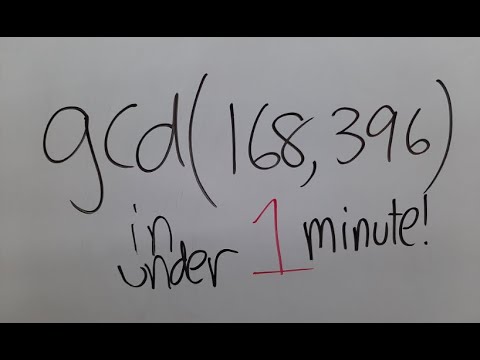 Greatest Common Divisor (GCD) #shorts