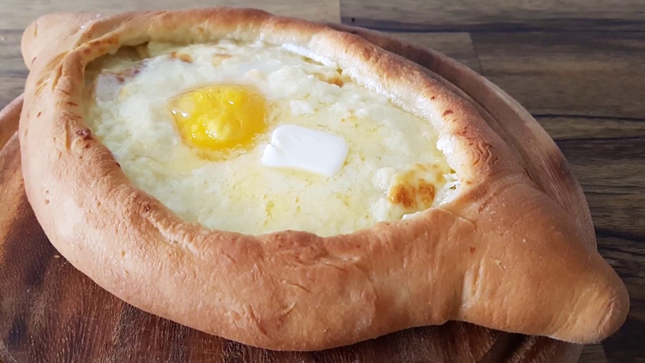 Adjarian Khachapuri Recipe | Acharuli Khachapuri - The Cooking Foodie