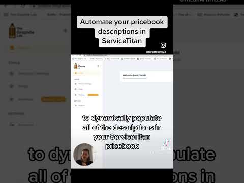 Automate ServiceTitan Pricebook Descriptions