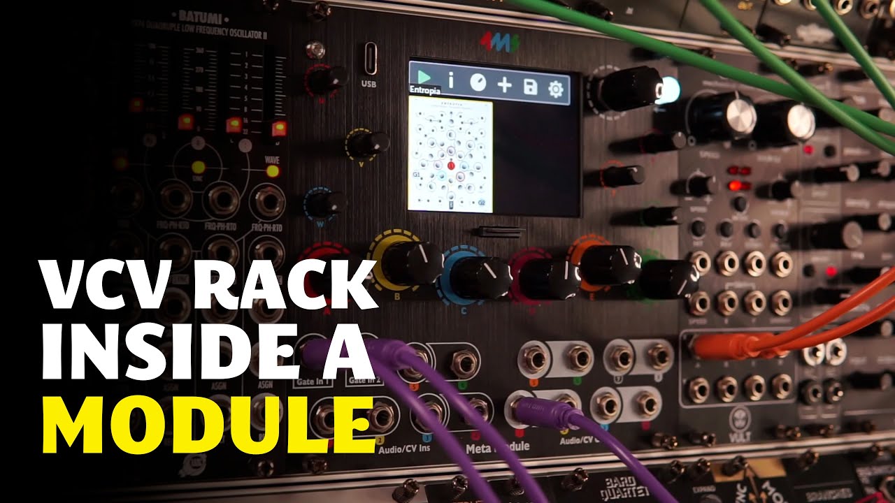 4ms MetaModule hybrid VCV Rack-Eurorack modular patching - Equipment ...