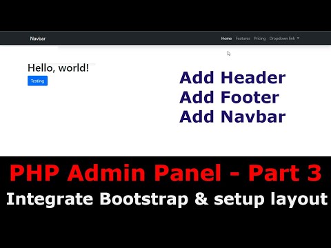 PHP Admin Panel Ecommerce Tutorial - Mind Luster