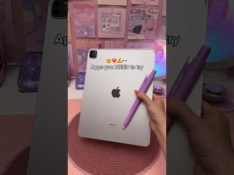 iPad apps you NEED to try 🤯❤️🔥 iPad Pro M2 | apple pencil | iPad note taking | digital planner