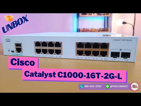 Unbox Cisco Catalyst C1000 -16T-2G-L