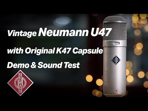 Neumann U47 Vintage Excellent 60's | Reverb