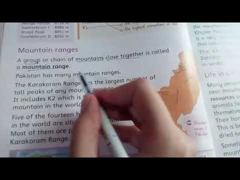 Grade 3 | April | Subject : Social Studies | Topic : Mountain Ranges | Page 14