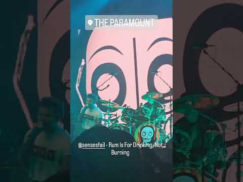 Senses Fail-Rum Is For Drinking, Not Burning [Partial] (Live @ Paramount, Huntington NY 11/12/2024)