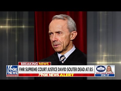 Former US supreme court justice David Souter dies aged 85|supreme court justice|david souter