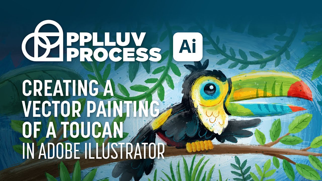 Creating a Vector Painting of a Toucan