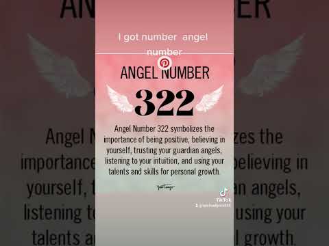 angel number 322