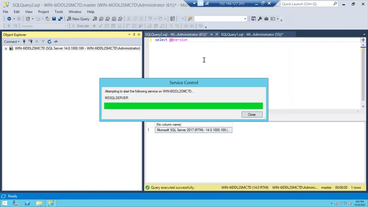 Server admin role in SQL Server- fixed server role in SQL Server