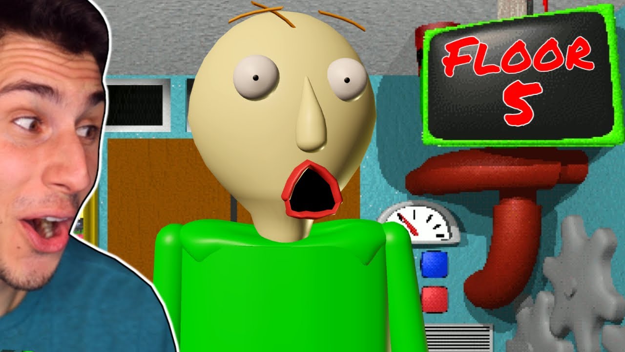Baldi's Basics Plus Floor 5 Is IMPOSSIBLE!