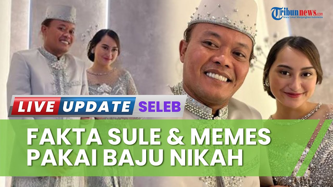 Heboh Foto Sule dan Memes Prameswara Kenakan Baju Pengantin Viral di ...