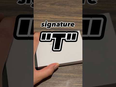 signature"T" come check it out! #art #design #signature